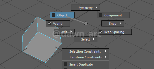 [Maya]常用快捷键和基础操作